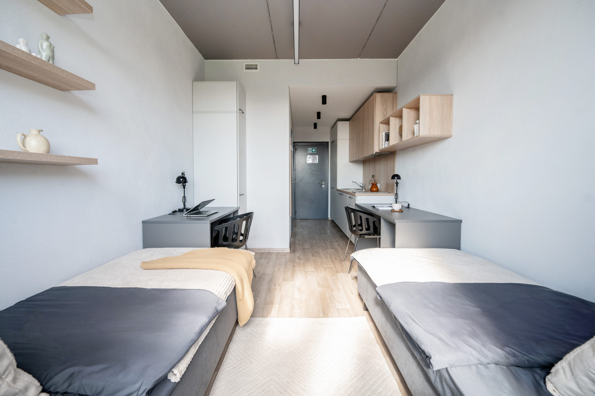 Economy twin studio - SHED Co-living